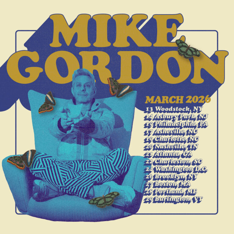 Mike Gordon March 2026 Announced - Mike Gordon